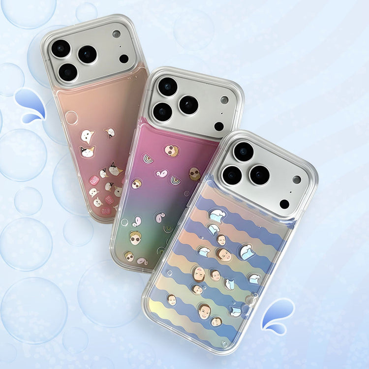 ShakerCase ™ Personalized Phone Case with Shaking Charms – Shaker Cases