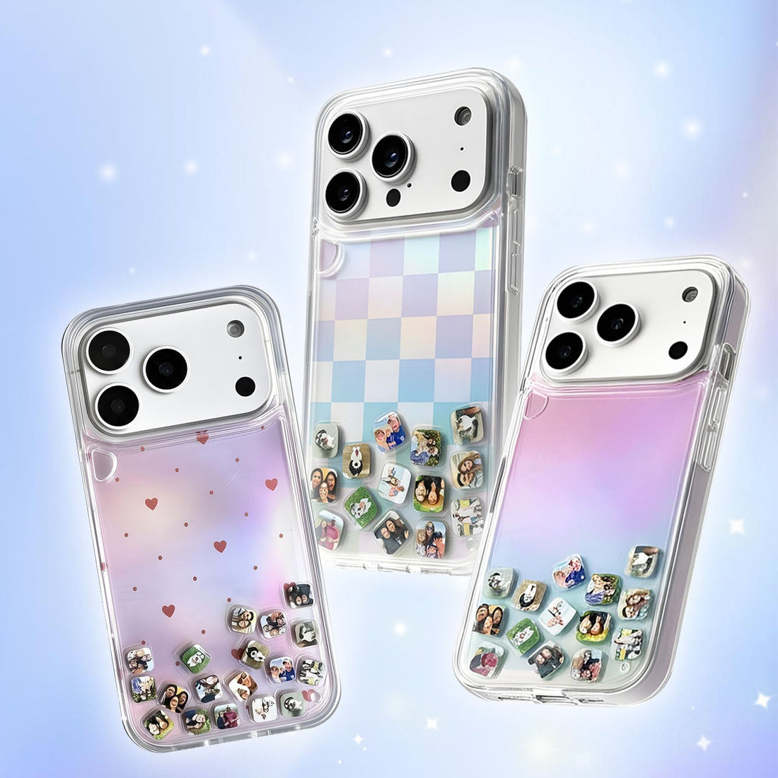 ShakerCase ™ Personalized Phone Case with Shaking Charms – Shaker Cases