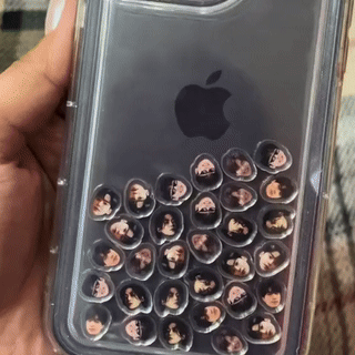 ShakerCase ™ Personalized Phone Case with Shaking Charms – Shaker Cases