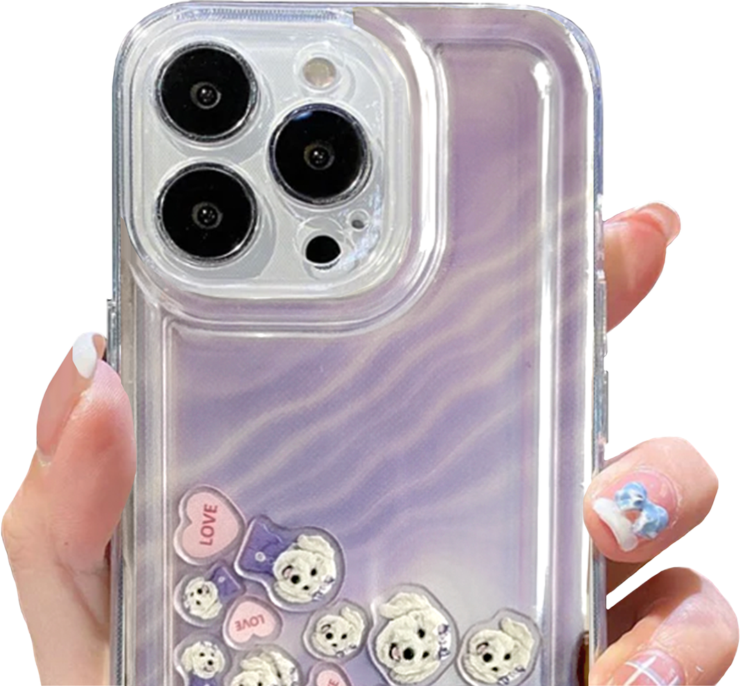 ShakerCase ™ Personalized Phone Case with Shaking Charms – Shaker Cases