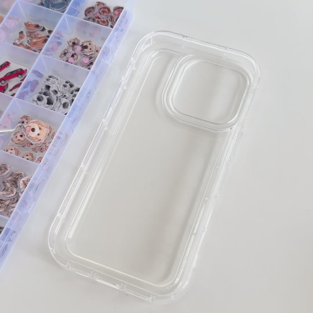 Shaker Case™ with Custom Charms – Shaker Cases