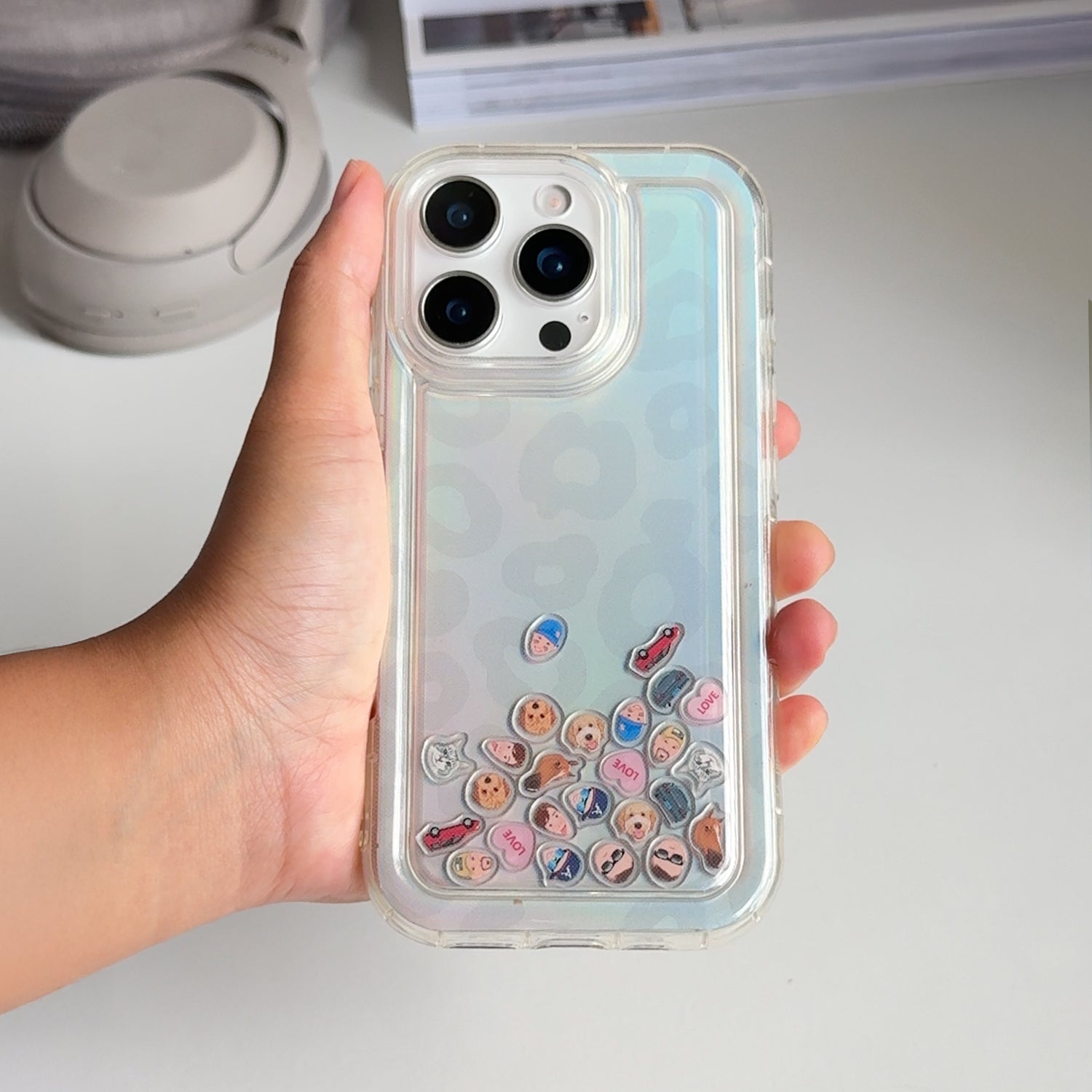 Shaker Case™ with Lunar Leopard Case Design – Shaker Cases